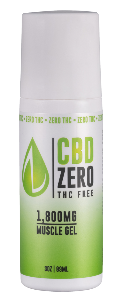 CBD Zero Muscle Gel - Tropical Hemp Company